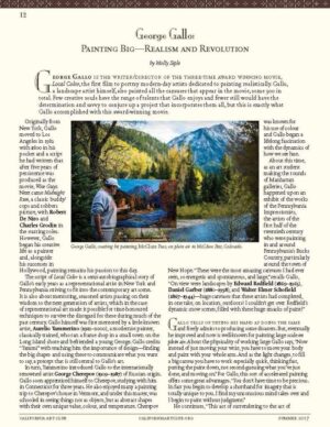 Artist George Gallo | American Legacy Fine Arts